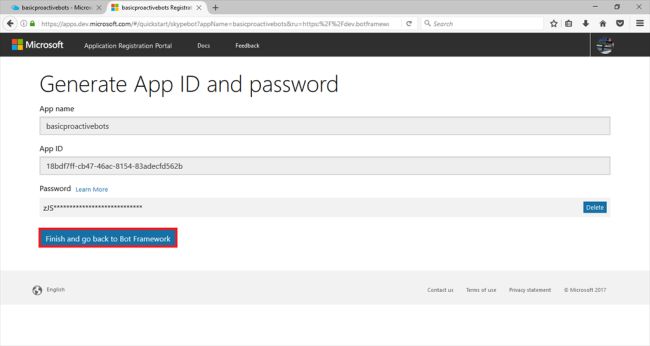 Deploying A Proactive Bot Using The Microsoft Azure Bot Service
