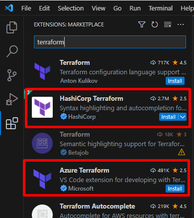 Deploying Azure Infrastructures using Terraform