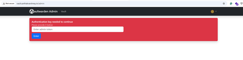 Deploying Vaultwarden on Docker for Secure Password Management