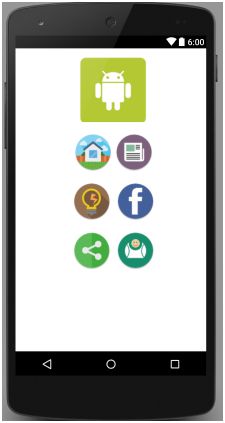 Design Main Page in Android App - Day Seven