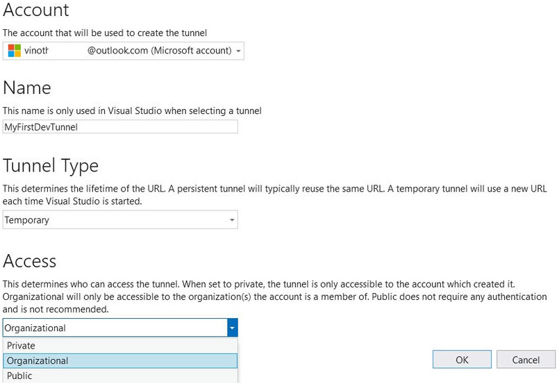 Dev Tunnel in Visual Studio Simplifies Local Development