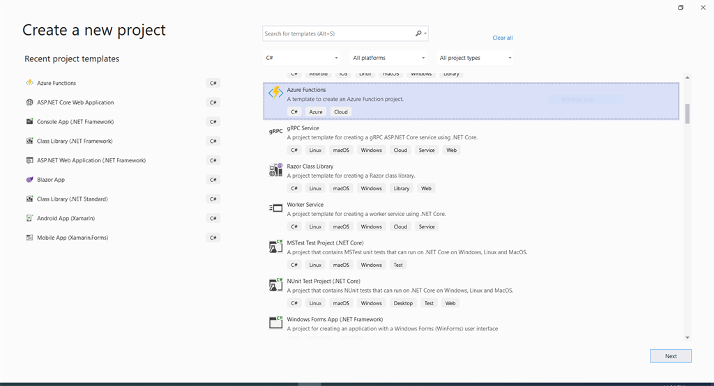 Develop A REST API With Azure Functions Using SQL