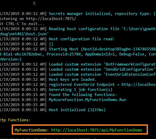 Develop And Deploy Azure Function Using Visual Studio