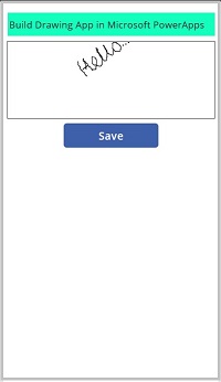 Developing Drawing App In Microsoft PowerApps