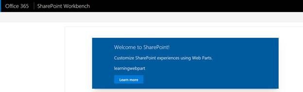 Development Of Spfx Webparts On Sharepoint Office 365