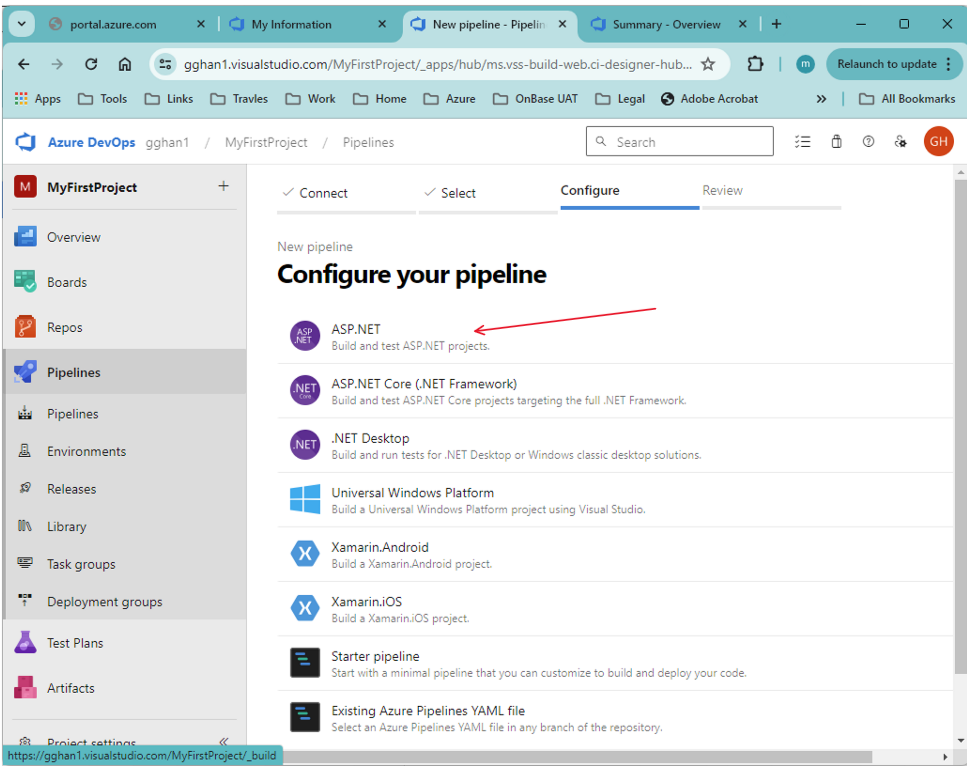 DevOps Pipeline (3), Setup from GUI&YAML