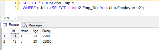 Differences Among Cte Derived Table Temp Table Sub Query And Temp Variable 
