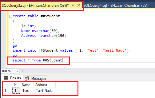 Difference Between Temp Table Temp Variable And CTE In SQL Server