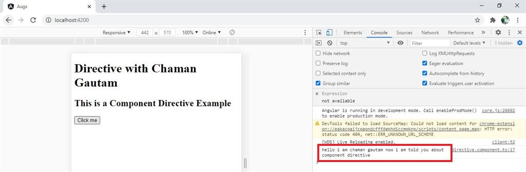 Directives In Angular And Their Functions Using Node.js And VS Code
