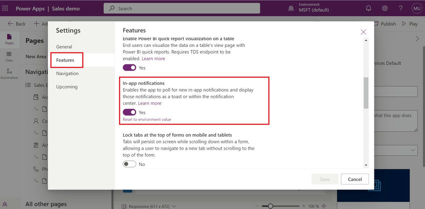 Display an Application Notification in Dynamics 365 Using JavaScript