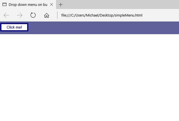 Display And Hide Menus With JavaScript And CSS