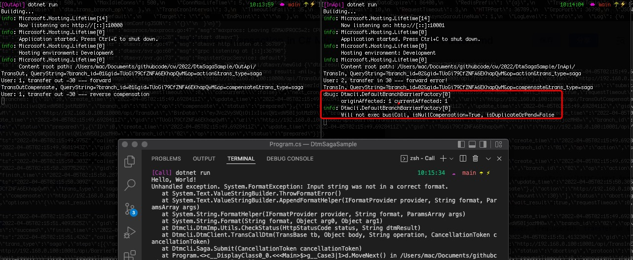 Distributed Transaction In C Microservices Using Saga Pattern
