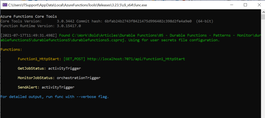 Durable Functions - Patterns - Monitor