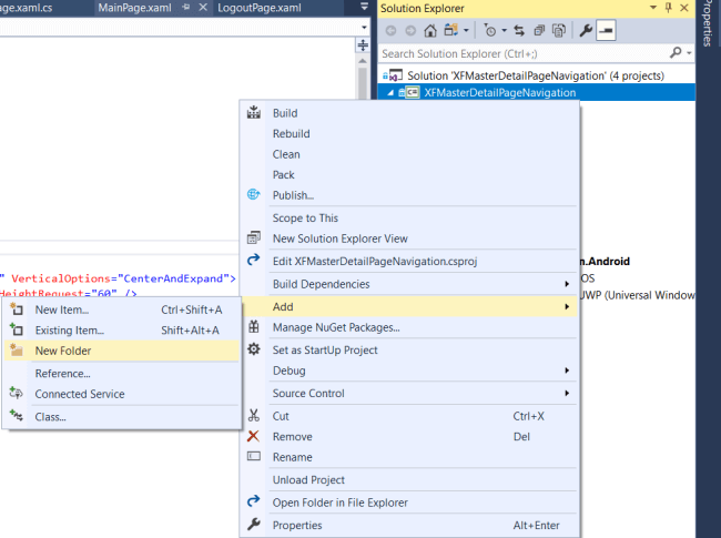 Dynamic Master Detail Page In Xamarin.Forms Dynamic Master Detail Page In Xamarin.Forms