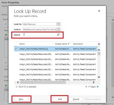 Dynamics 365 HTML And JavaScript Resources