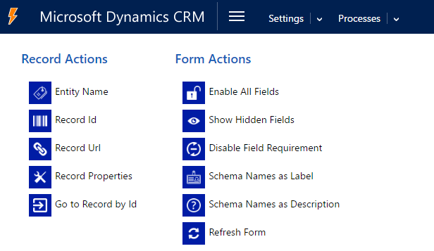 Dynamics CRM Power Pane