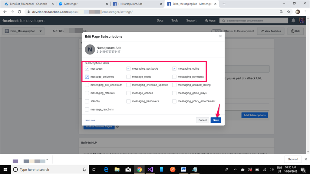 Echo Chat Bot In Facebook Messenger Using Microsoft Bot Framework Echo Chat Bot In Facebook Messenger Using Microsoft Bot Framework