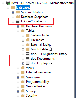 EF Core in .NET 7 API