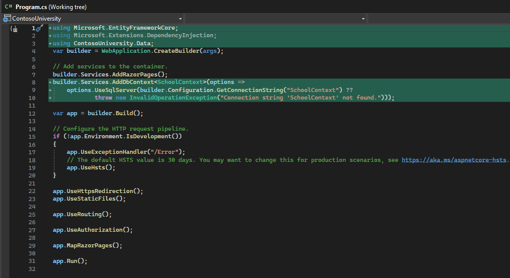 Entity Framework 13 With Net Core Code First Summary 3124