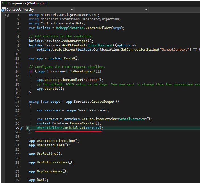 Entity Framework 13 With Net Core Code First Summary 4911