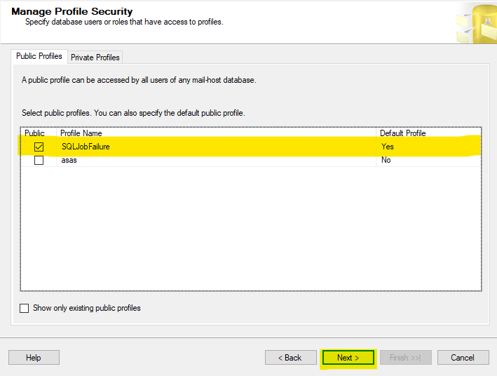 Email Notification On SQL Job Failure