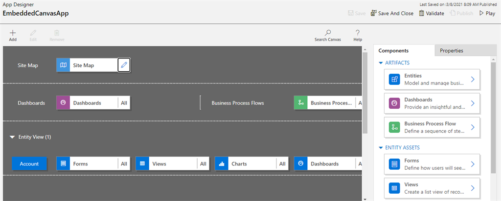 Embed Canvas App In A Model Driven App