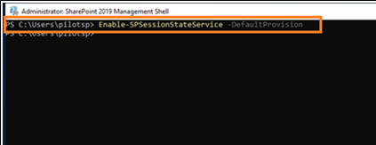 Enable Session State In SharePoint 2019