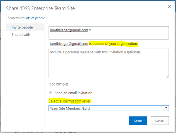 Enable External Sharing In SharePoint Online Using Powershell