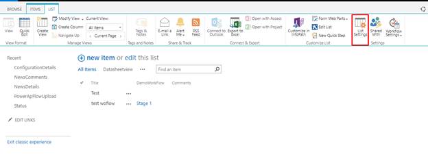 Enable/Disable The RSS Feed Option For SharePoint List