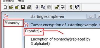 Encryption and Decryption Using Cryptool