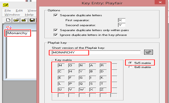 Encryption and Decryption Using Cryptool