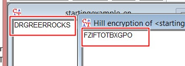 Encryption and Decryption Using Cryptool