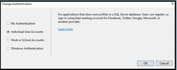 Entity Framework Code First Migration With Webapi 20 Extending Asp 2758