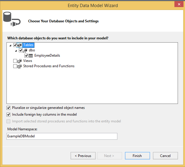 Entity Framework In MVC - Part One