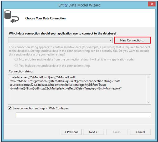 Entity Framework With Microsoft Azure SQL