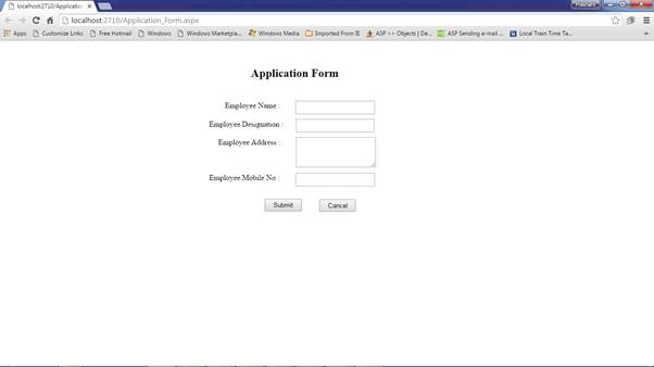 Establishing Database Connection Between MSSQL And ASP.NET Establishing Database Connection Between MSSQL And ASP.NET