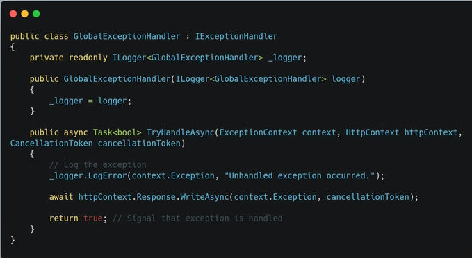 Exception Handling in ASP.NET Core 8