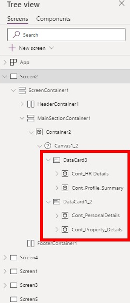 Expandable and Collapsible Tables in PowerApps