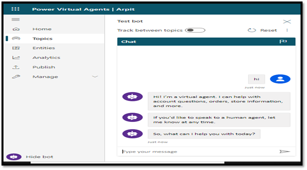 Explain Virtual Agents Configuration
