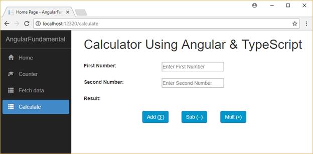 Exploring Angular Fundamental With Visual Studio 2017 Exploring Angular Fundamental With Visual Studio 2017