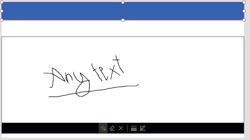 Exploring the Pen Input Control in Power Apps