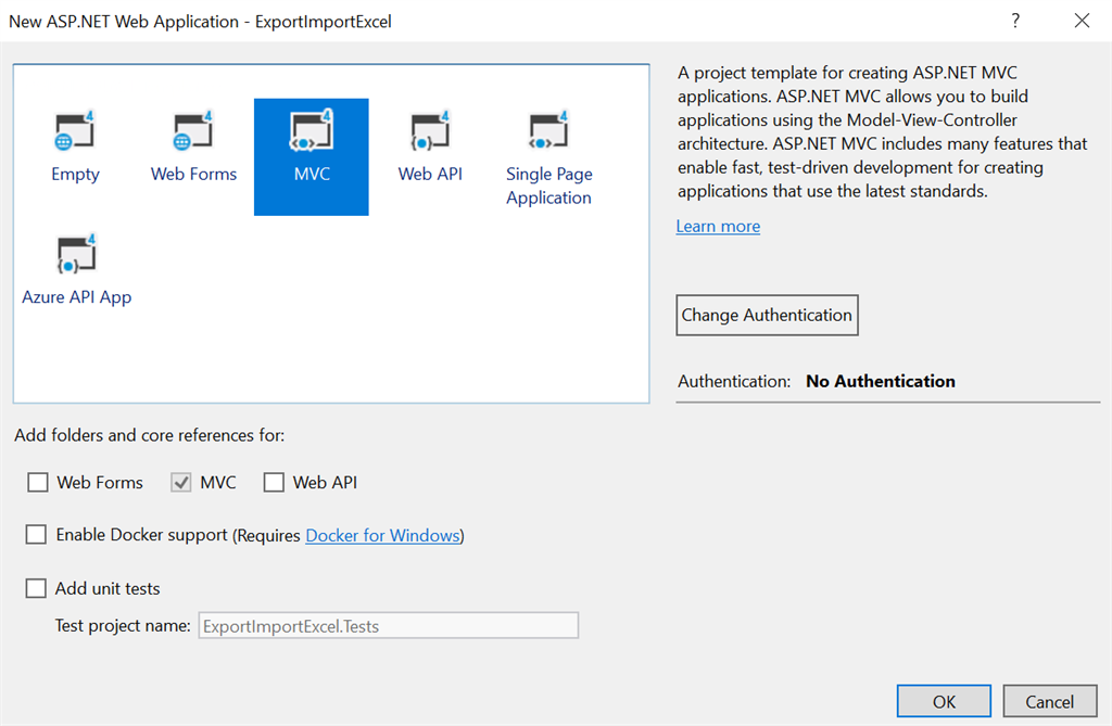Import And Export Data Using Excel File In ASP.NET MVC