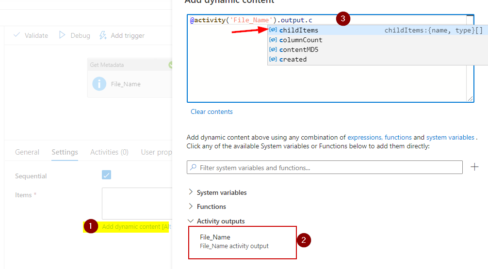 Extract File Names And Copy From Source Path In Azure Data Factory