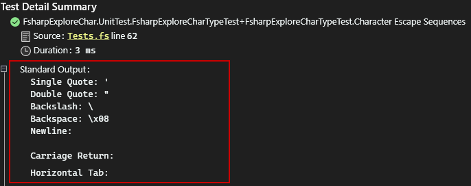 F#'s System.Char Type Basics