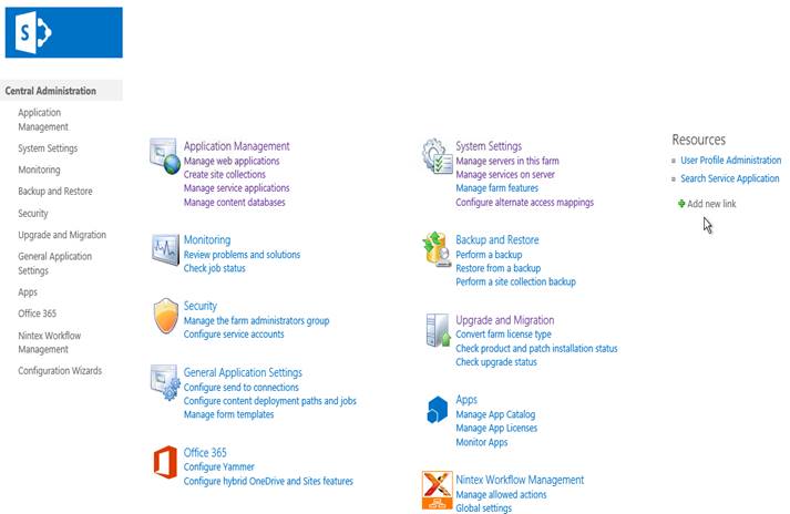 Farm Search Administration In SharePoint 2013 Central Administration ...