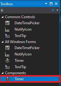 Featured Digital Clock In C#