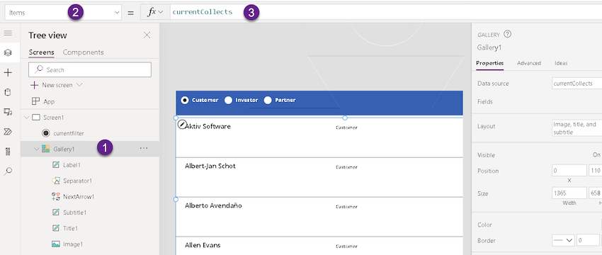 Filtering Gallery Using Radio Button Filtering Gallery Using Radio Button