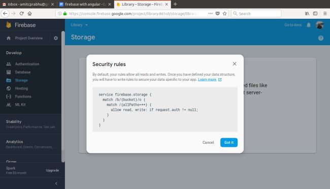Firebase With Angular Firebase With Angular