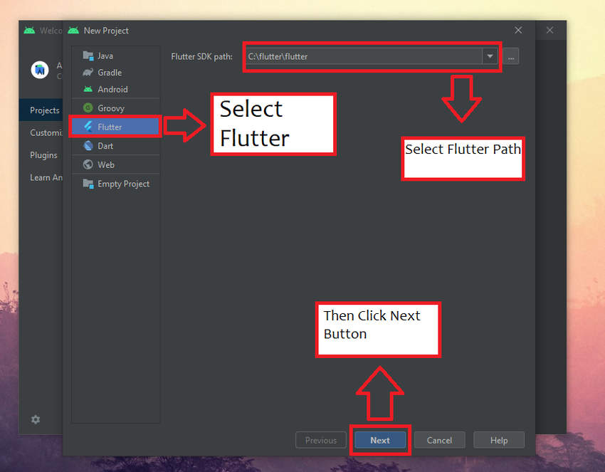 First Flutter Project😁