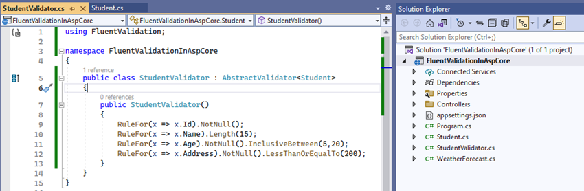 FluentValidation In Minimal APIs In ASP.NET Core 7.0